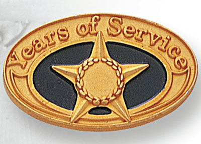 Years of Service Pin by Athletic Awards