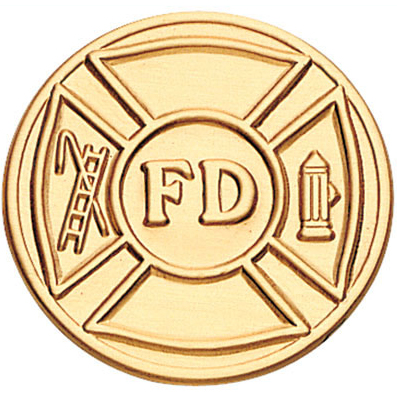 Fire Department Medal by Athletic Awards