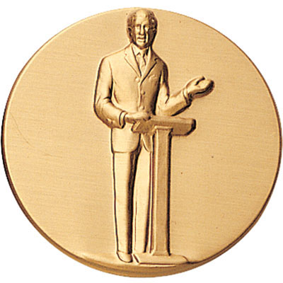 Modern Public Speaker Medal by Athletic Awards