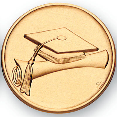 Graduation Medal by Athletic Awards