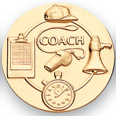 Coach Medal, Best Coach Award, Gifts for a Coach, Engraved Awards & Medals