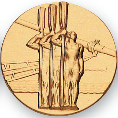 Rowing Medal by Athletic Awards