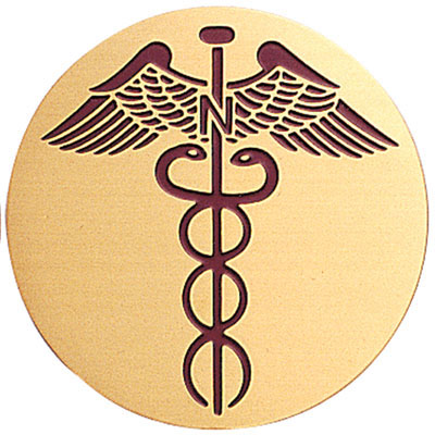 Nurse Medal by Athletic Awards