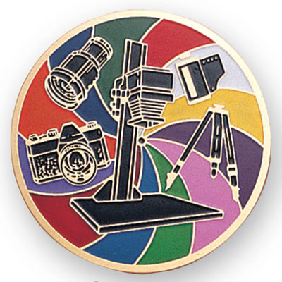 Multi-Color Photography Medal by Athletic Awards