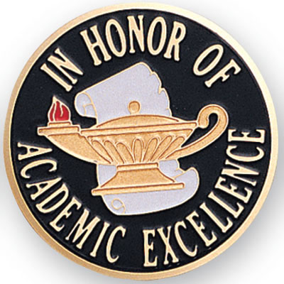 In Honor of Academic Excellence Medal by Athletic Awards