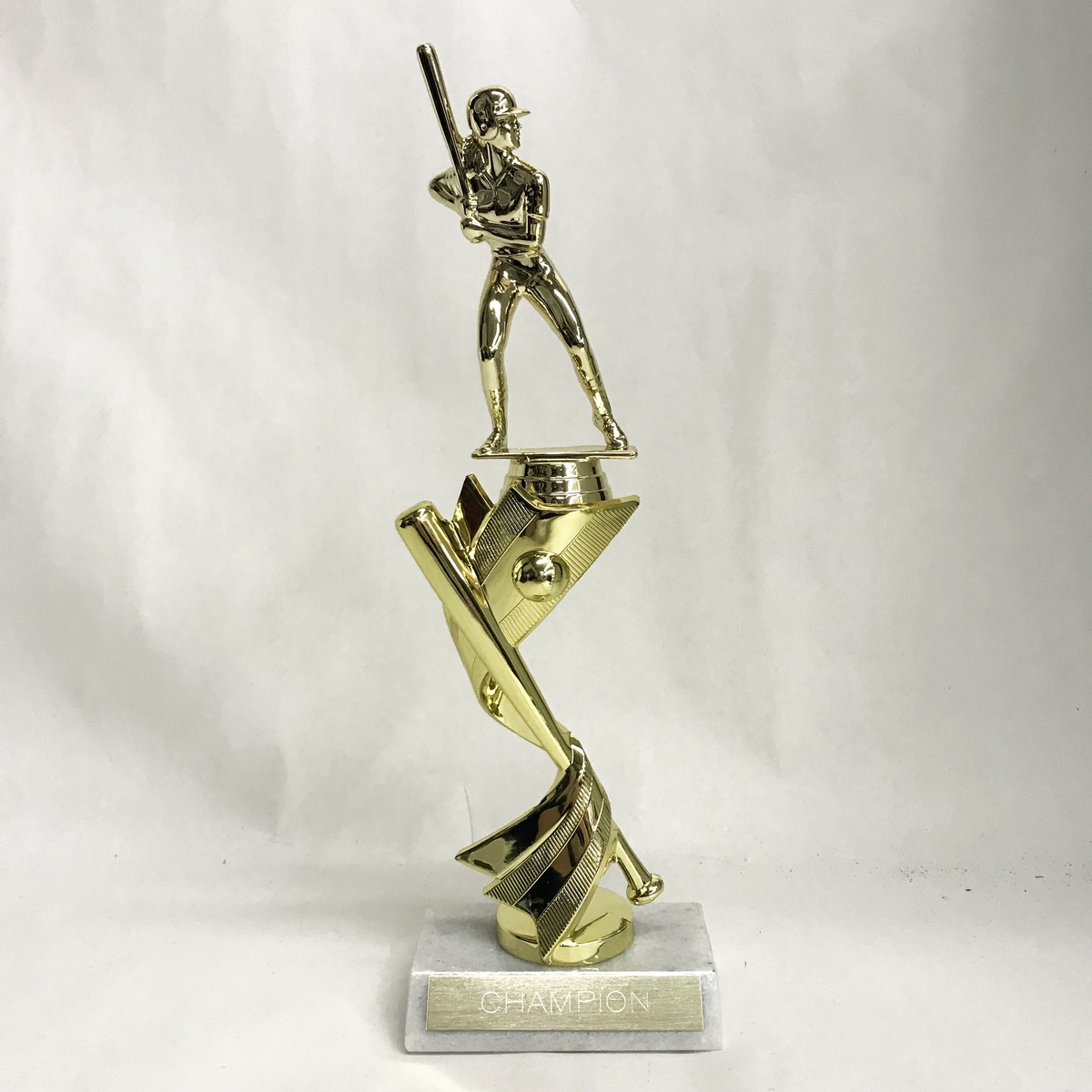 Flying Pennant Gold Trophy by Athletic Awards