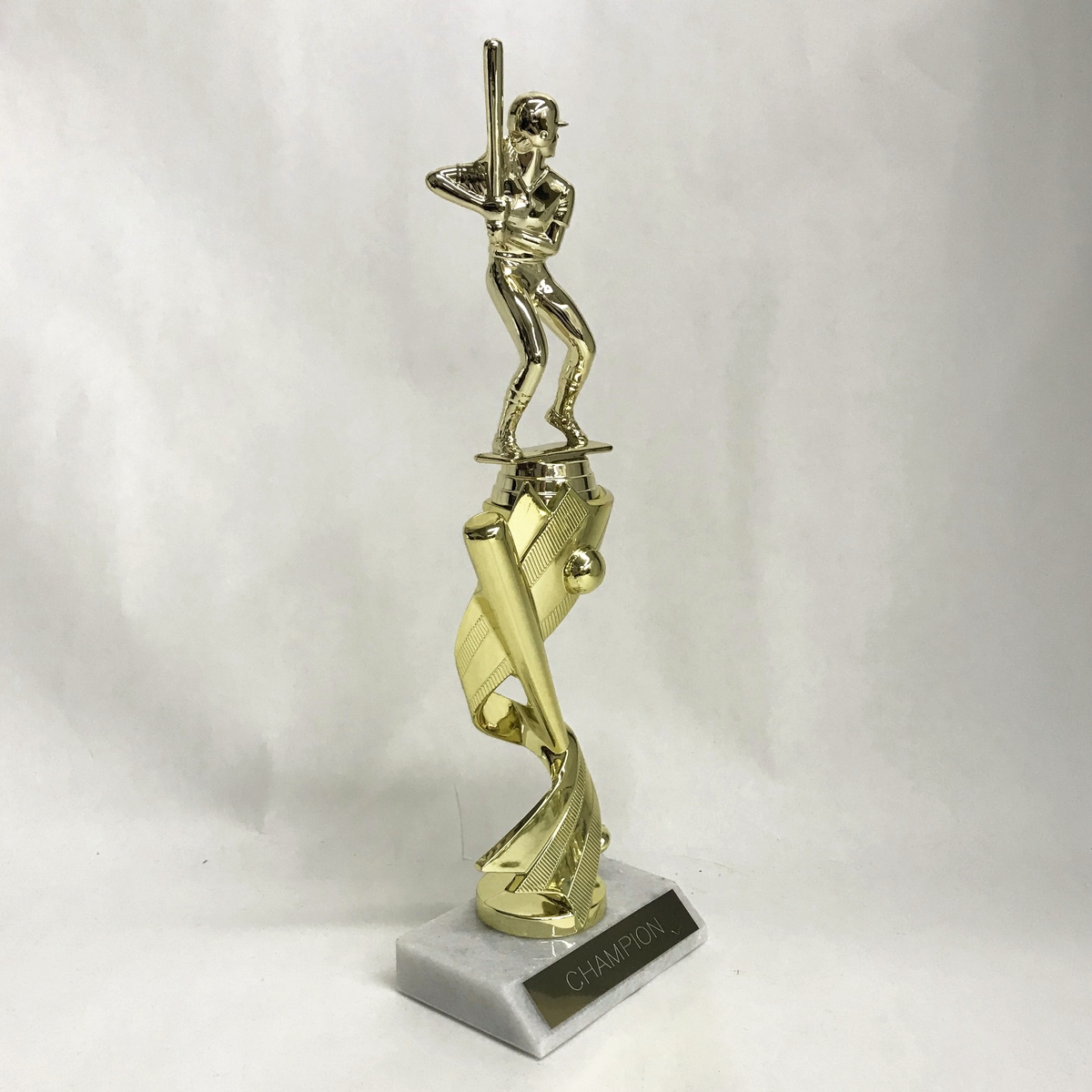 Flying Pennant Gold Trophy by Athletic Awards