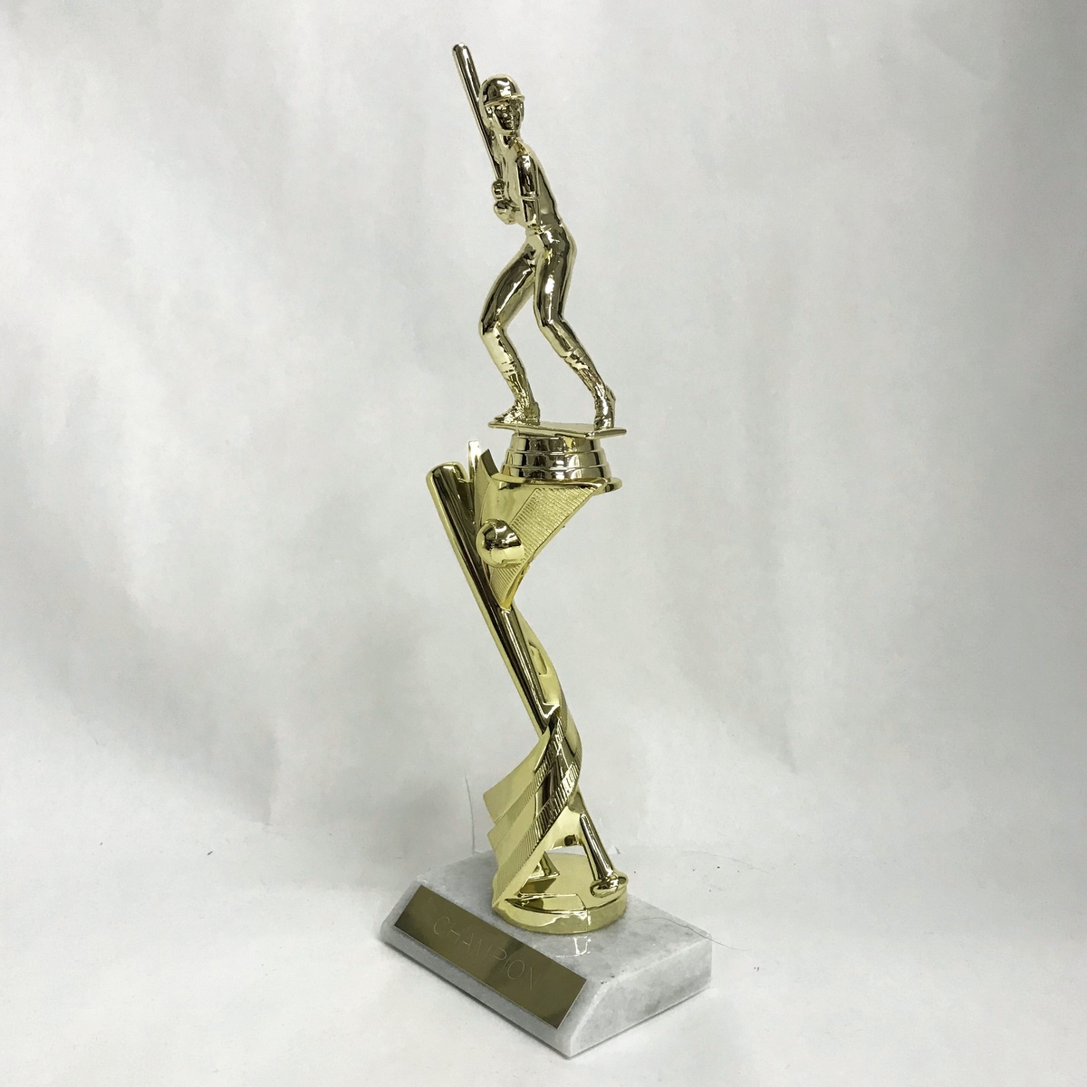 Flying Pennant Gold Trophy by Athletic Awards