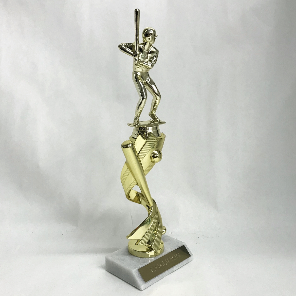 Flying Pennant Gold Trophy by Athletic Awards