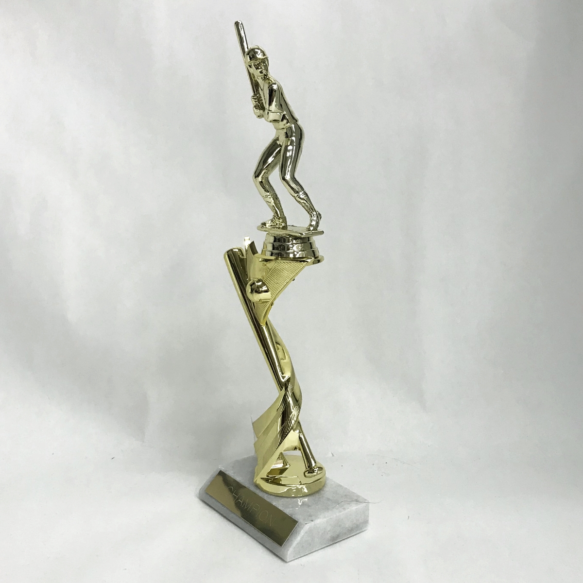 Flying Pennant Gold Trophy by Athletic Awards