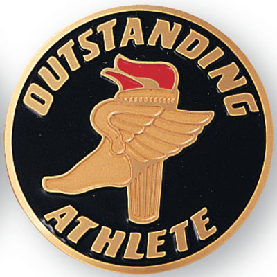 Outstanding Athlete Medal by Athletic Awards