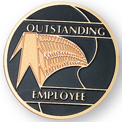 Outstanding Employee Medal by Athletic Awards