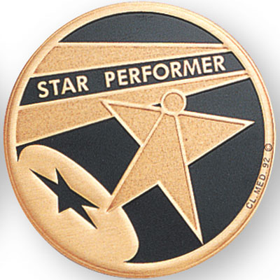 Star Performer Medal by Athletic Awards