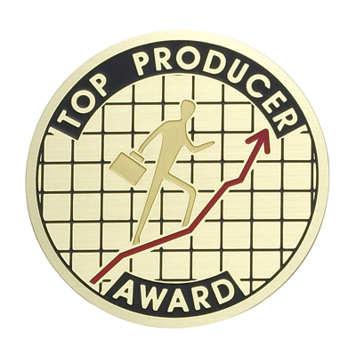 Top Producer Medal by Athletic Awards