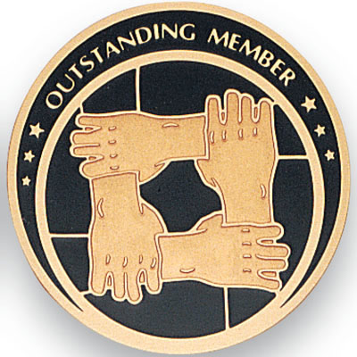 Outstanding Member Medal by Athletic Awards