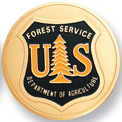 U.S. Forest Service Department of Agriculture Medal by Athletic Awards
