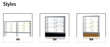 Challenger Display Cases | Athletic Awards