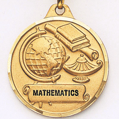 Mathematics Achievement Medal by Athletic Awards
