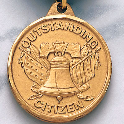 Outstanding Citizen Medal, Engraved Medals, Volunteer Awards