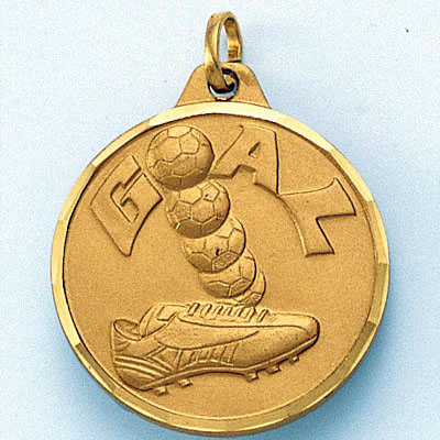 Soccer Goal Medal by Athletic Awards