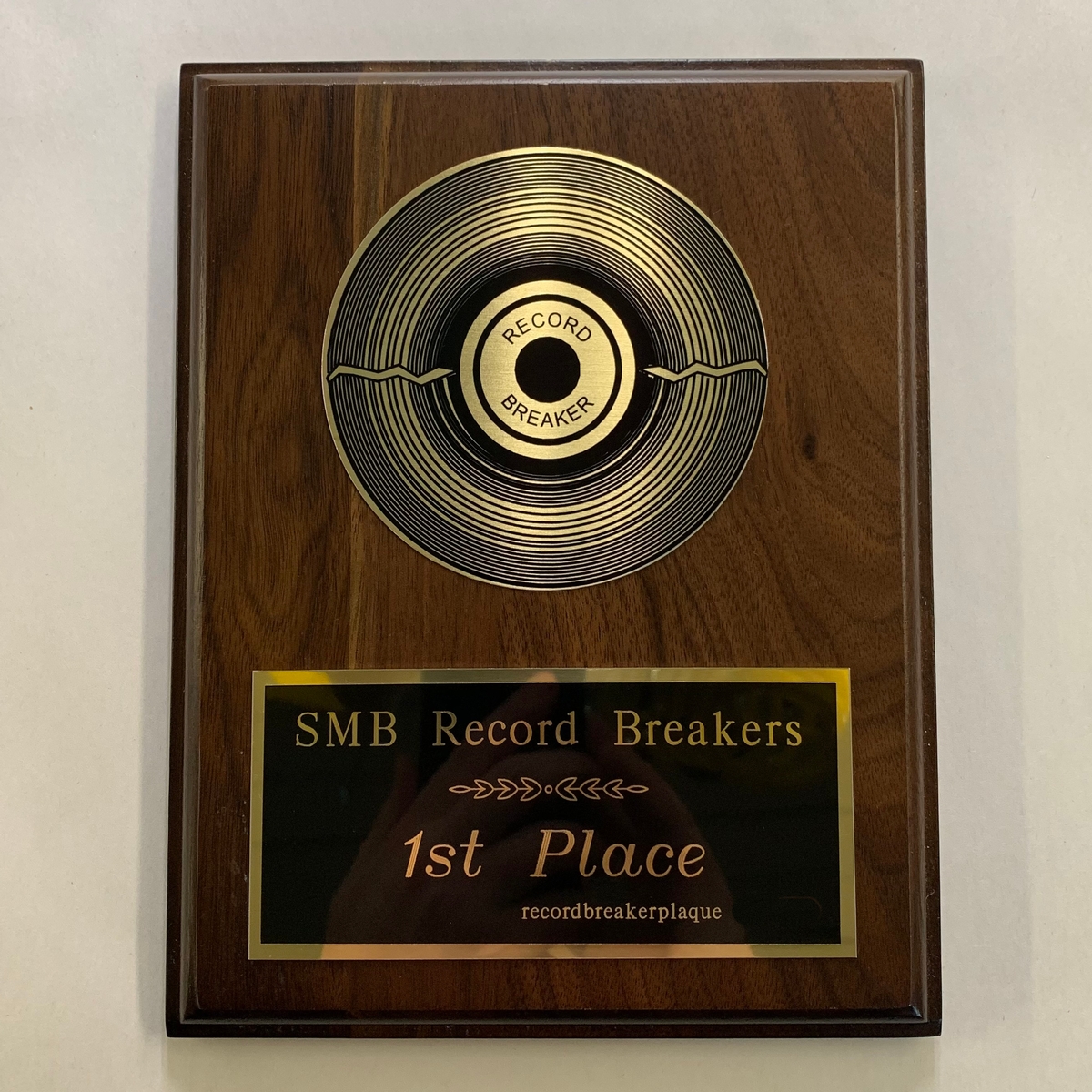 Record Breaker Individual Plaque by Athletic Awards