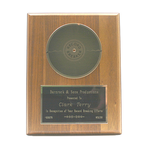 Record Breaker Individual Plaque by Athletic Awards