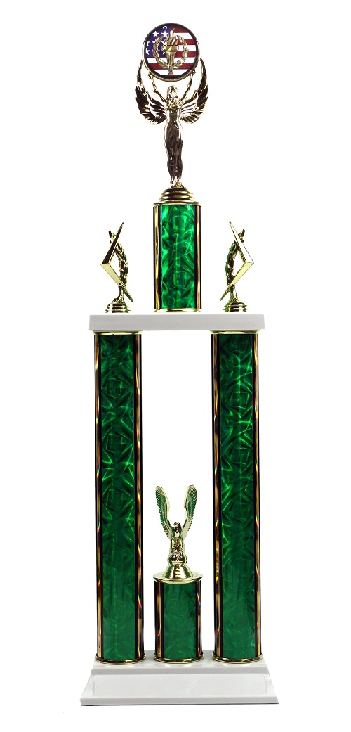 Two Poster Team Trophy by Athletic Awards