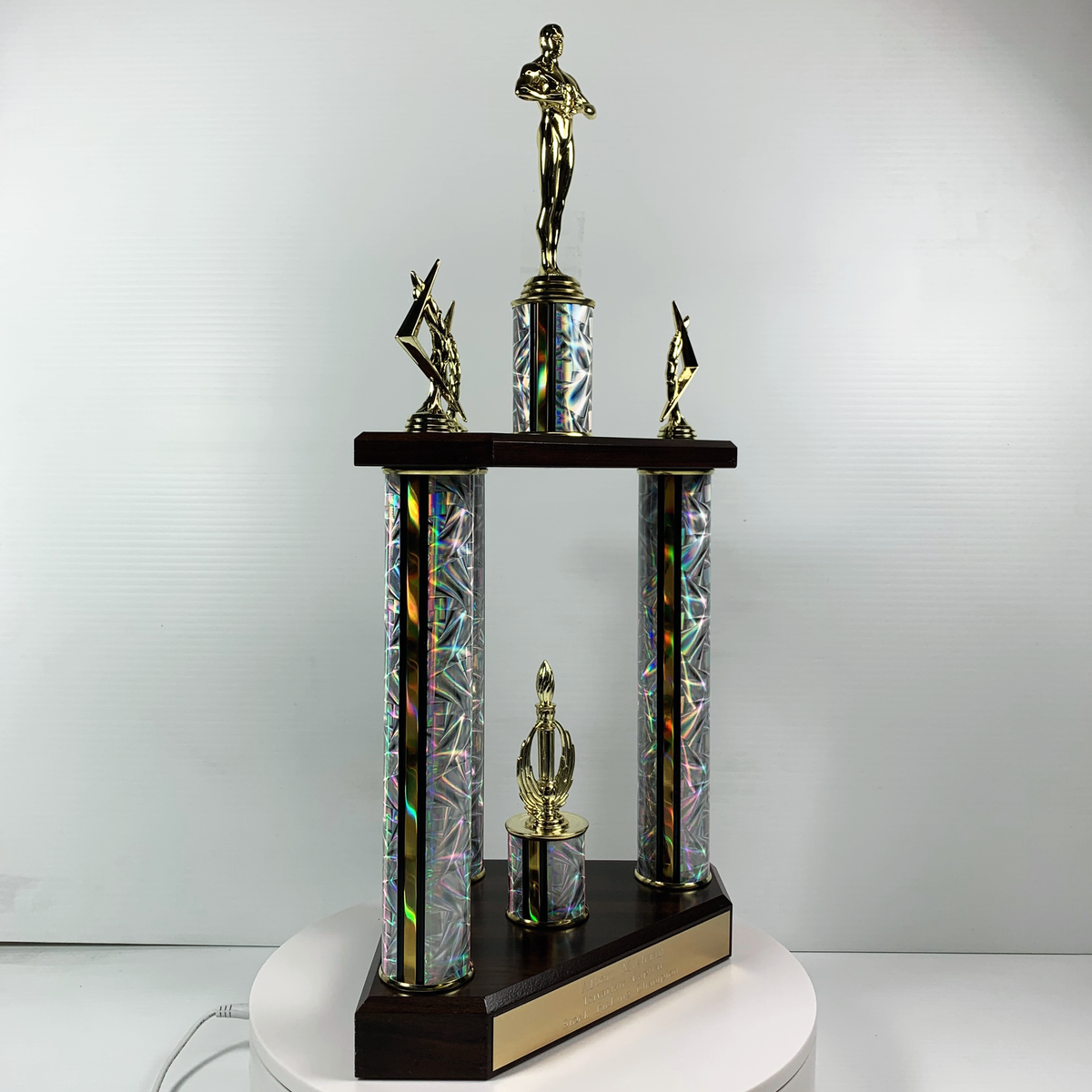 Three Poster Victory Team Trophy by Athletic Awards
