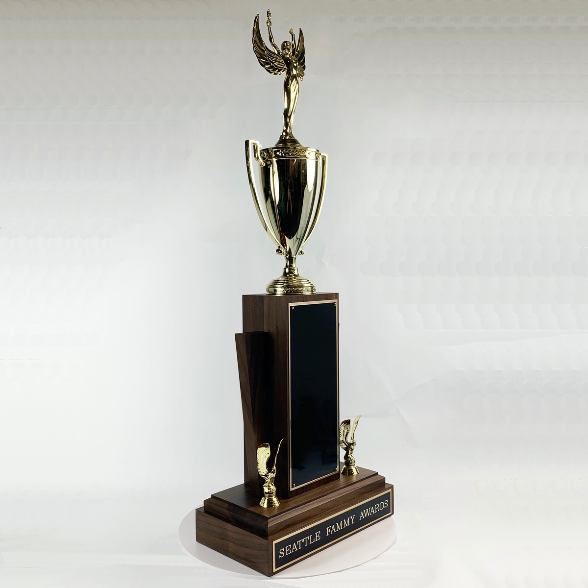 Twenty-four Year Perpetual Trophy with Figure by Athletic Awards