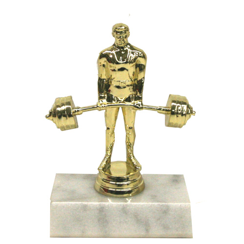 Weightlifter Trophy by Athletic Awards