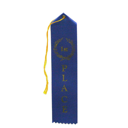 1st Place Peaked Ribbon by Athletic Awards