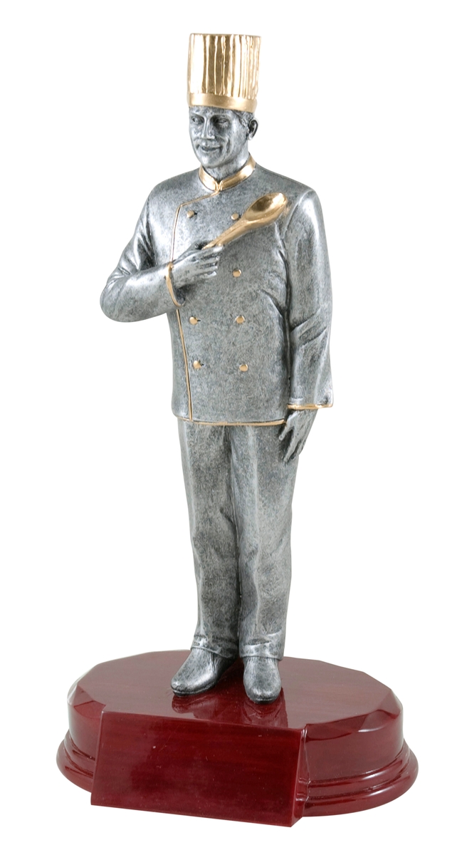 Resin Chef Trophy by Athletic Awards