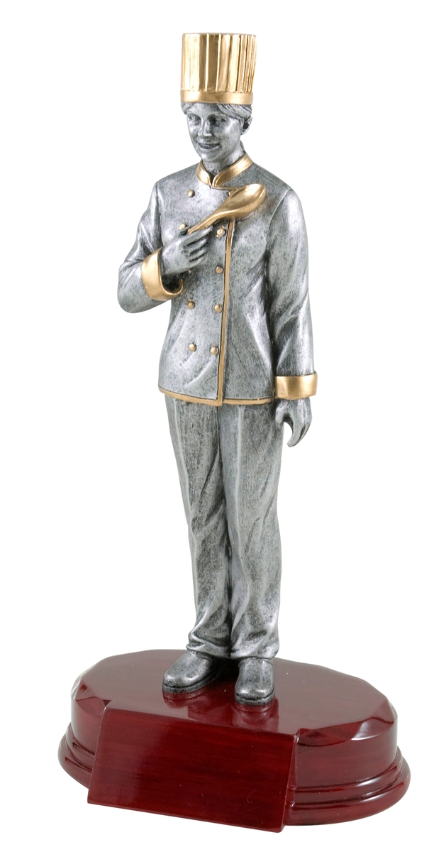 Resin Chef Trophy by Athletic Awards