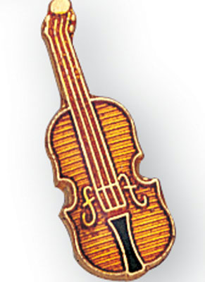 Violin Pin by Athletic Awards