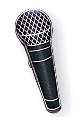 Microphone Pin by Athletic Awards