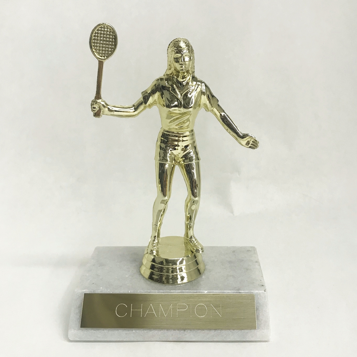 Badminton Trophy by Athletic Awards