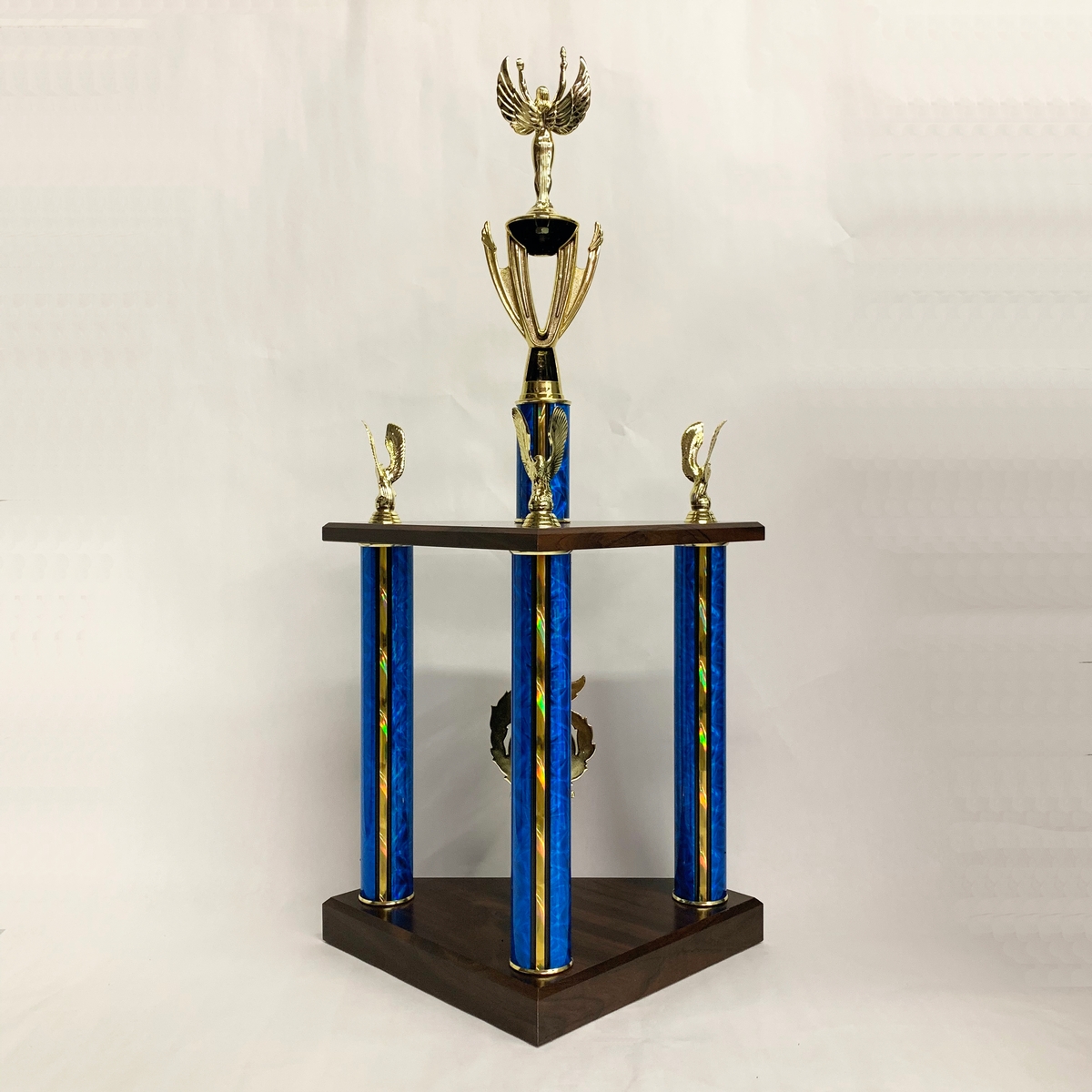 Large Three Poster Team Trophy by Athletic Awards