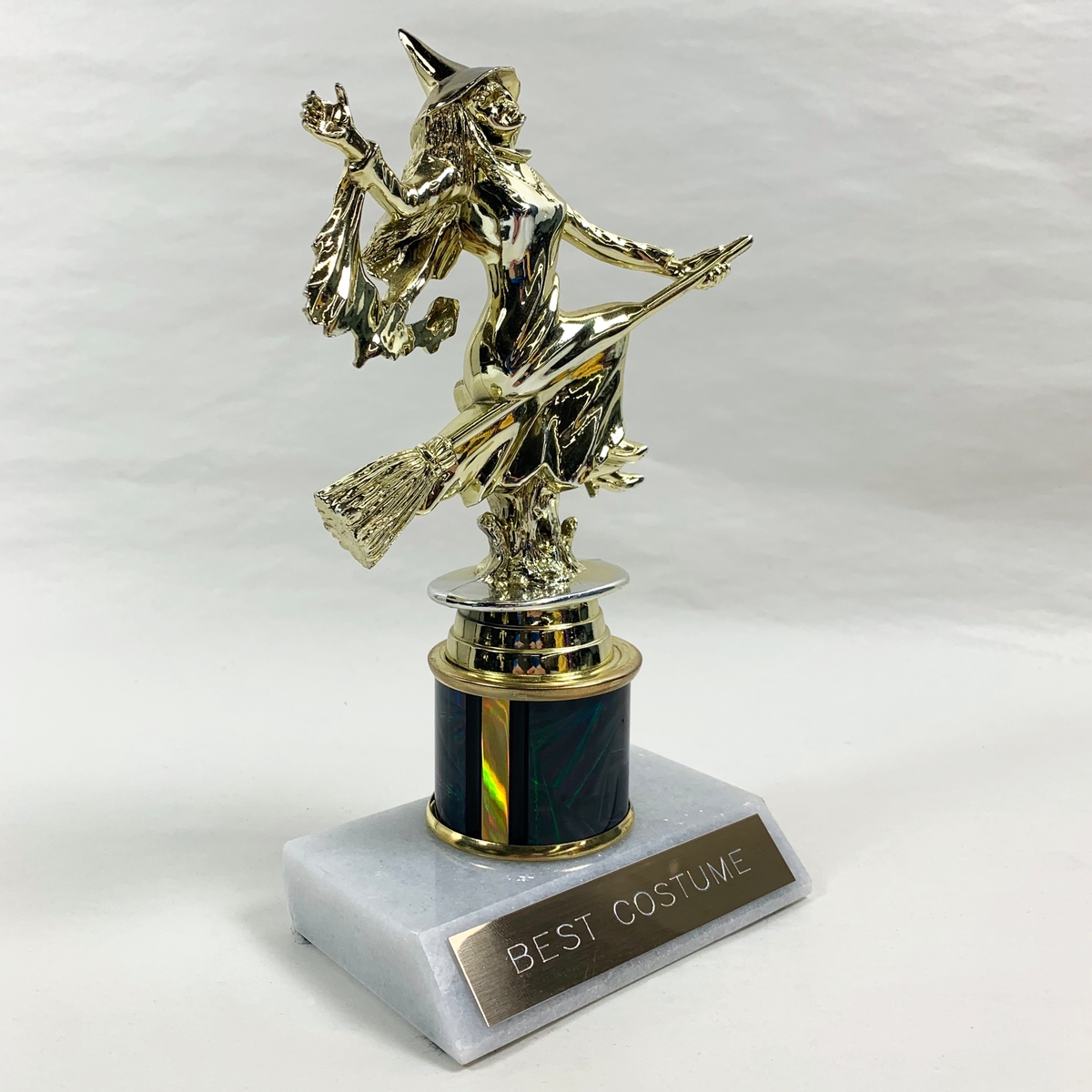 Witch Trophy with Column | Athletic Awards and Engraving