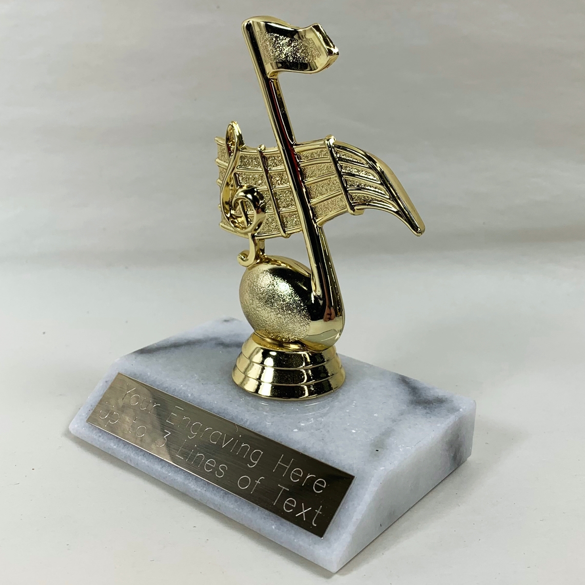 Music Note Trophy by Athletic Awards