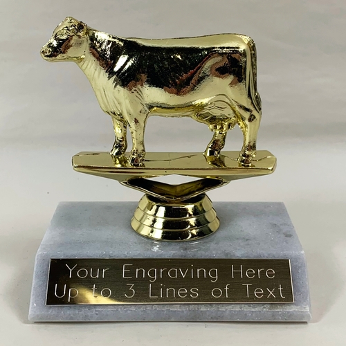 Dairy Cow Trophy by Athletic Awards