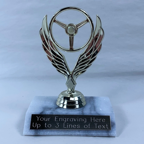Winged Wheel Trophy by Athletic Awards