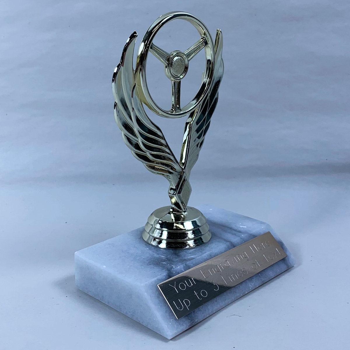 Winged Wheel Trophy by Athletic Awards