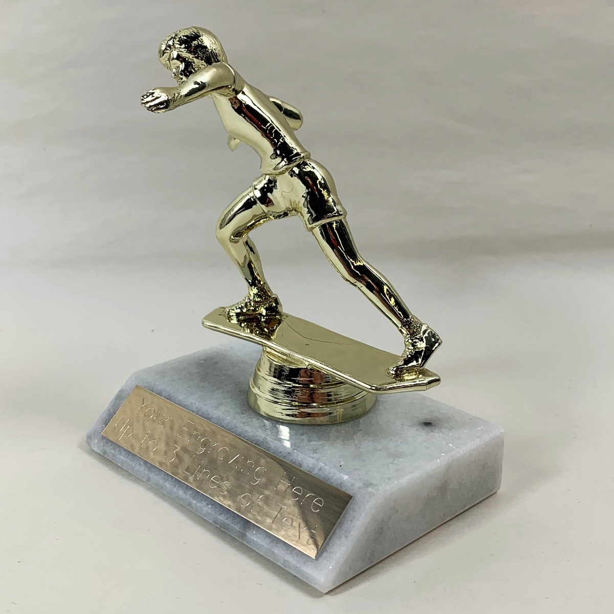 Female Frisbee Trophy by Athletic Awards