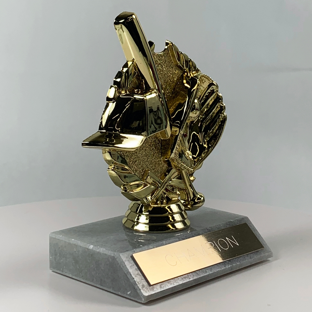 Wreath Baseball Trophy by Athletic Awards