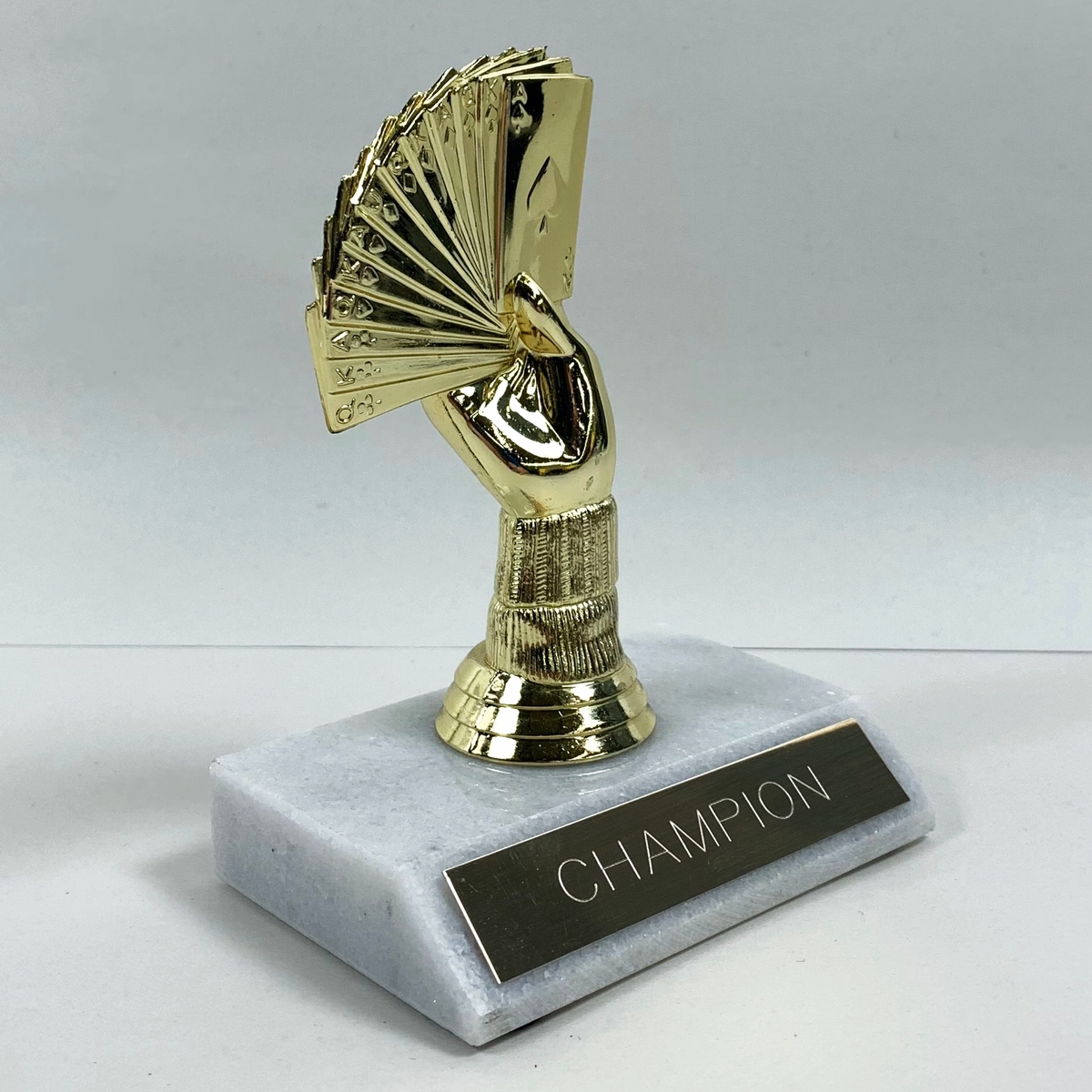 Bridge Hand Trophy by Athletic Awards