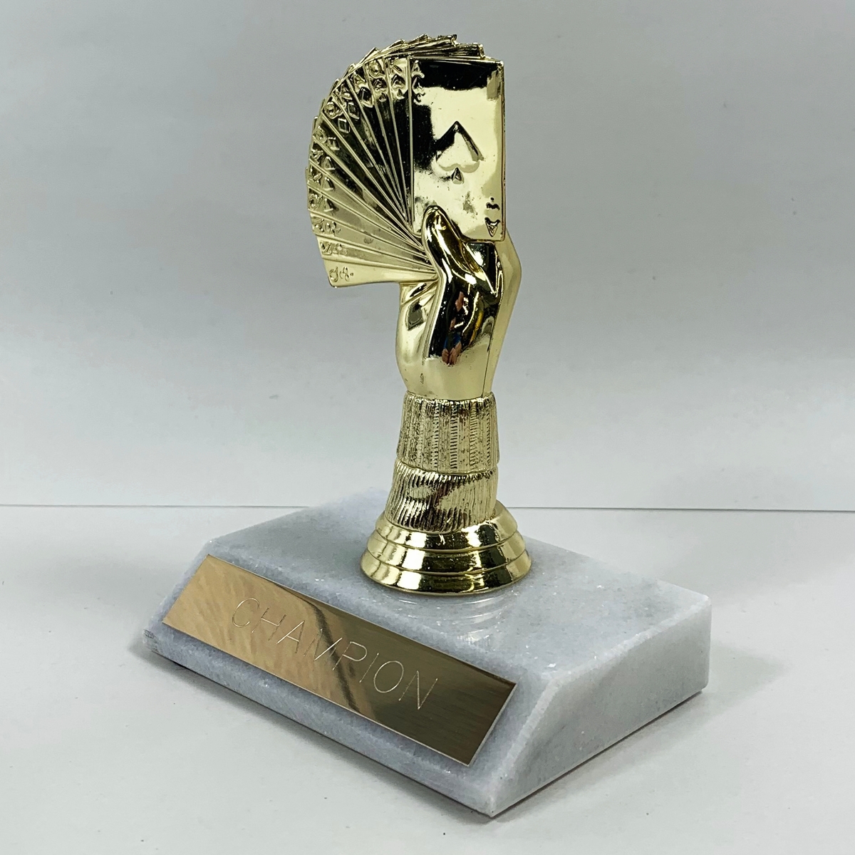 Bridge Hand Trophy by Athletic Awards