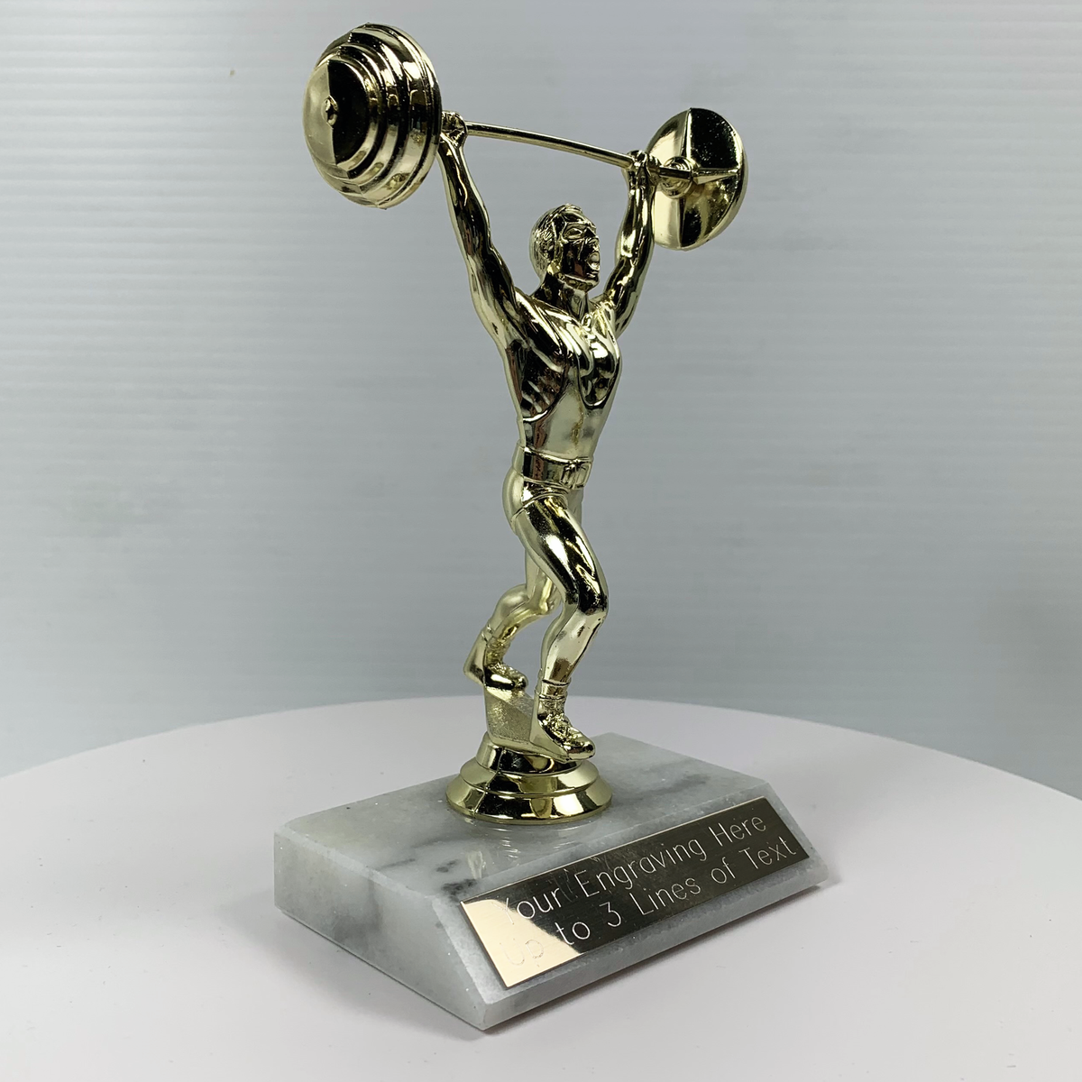 Weightlifter Trophy by Athletic Awards