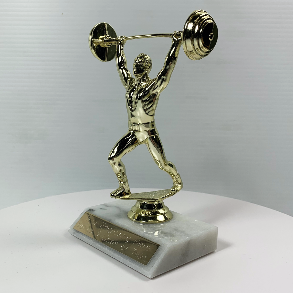 Weightlifter Trophy by Athletic Awards