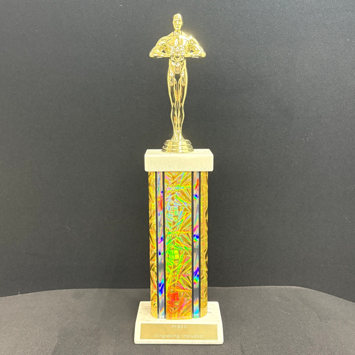 Custom PF92 Two Tier Trophy | Athletic Awards