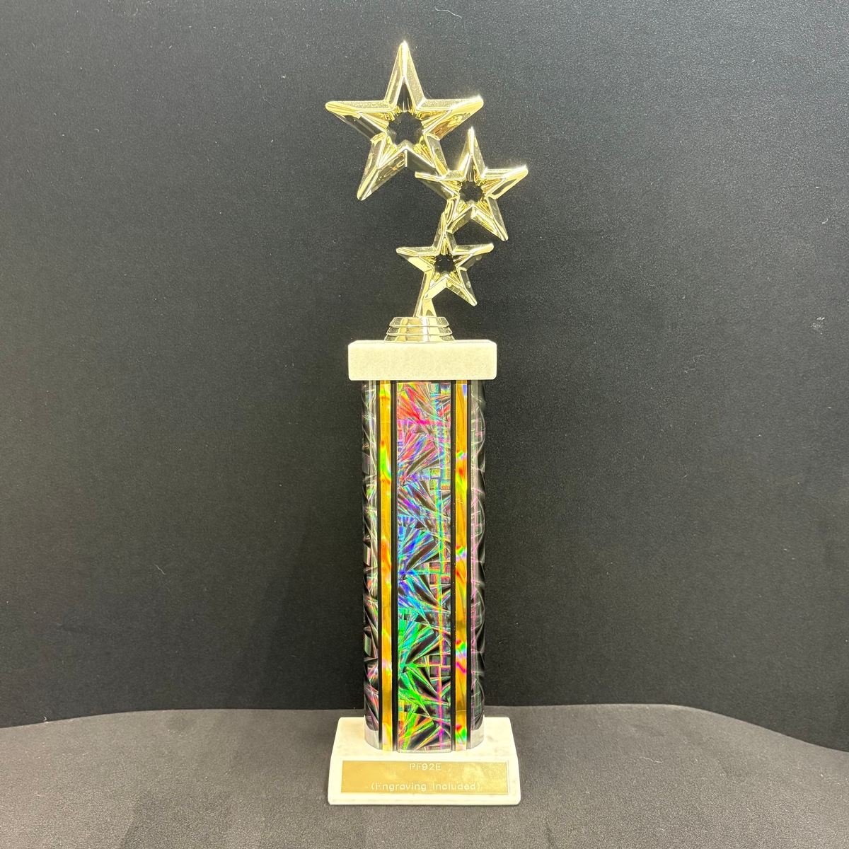 Custom PF92 Two Tier Trophy | Athletic Awards